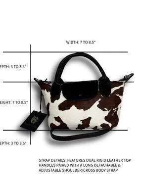 House of Harlow 1960 | Bags | Nwt House Of Harlow 96 Cow Print Genuine ...
